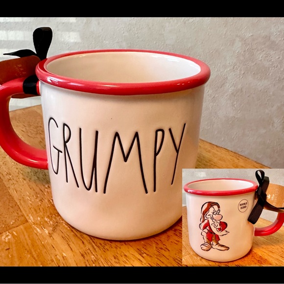 Rae Dunn | Other | Rae Dunn Disney Grumpy Dwarf Snow White The Seven ...